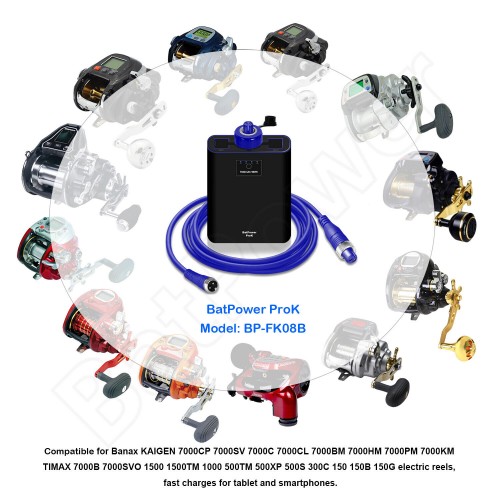 Banax Kaigen electric fishing reel new condition in box